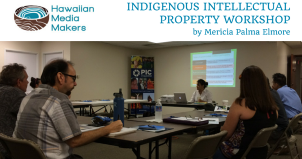 Protecting Indigenous Intellectual Property Workshop - Pacific ...